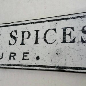 Fresh Herbs and Spices Wood Sign - Hand Crafted Rustic Wooden Decor - Etsy
