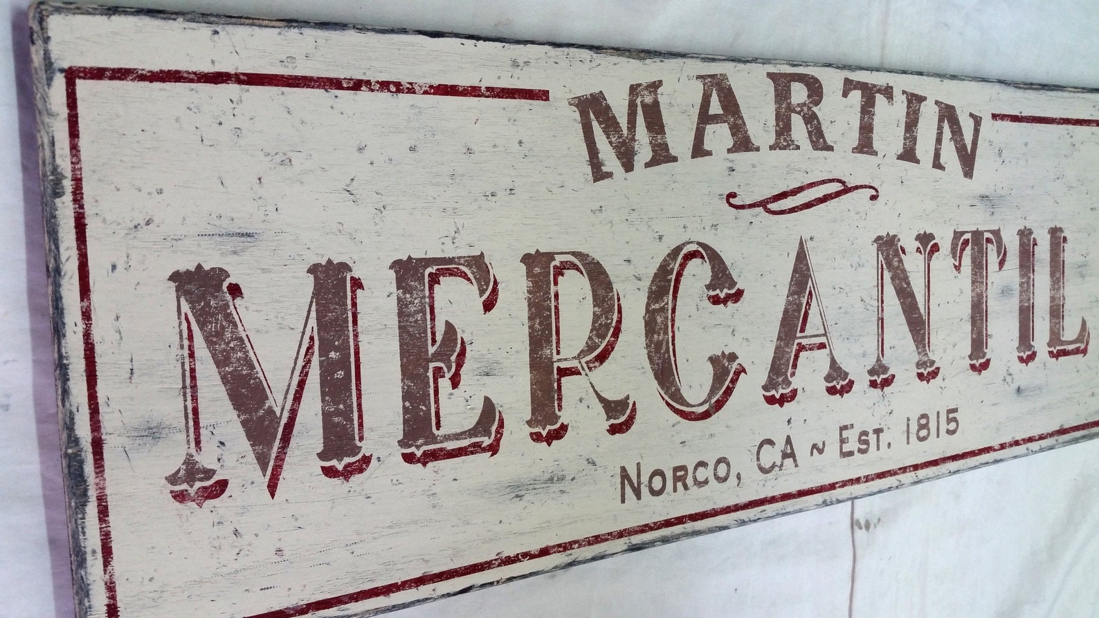 Mercantile Wood Sign Customize Your Own - Hand-crafted Decor - Etsy