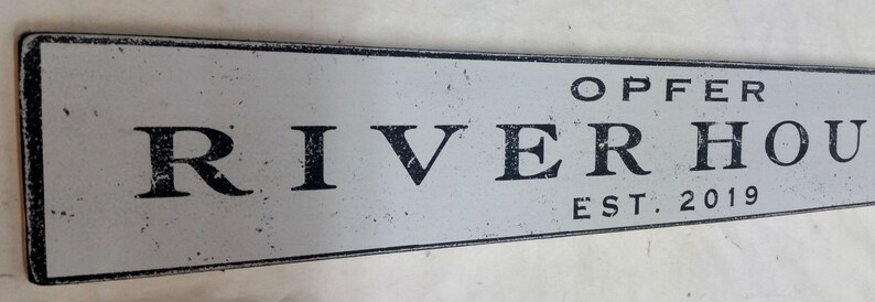 Personalized River House Wood Sign Hand-crafted Custom - Etsy