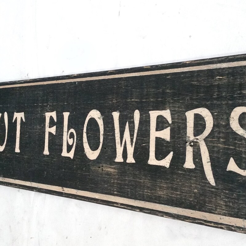 Fresh Cut Flowers Sign - Etsy