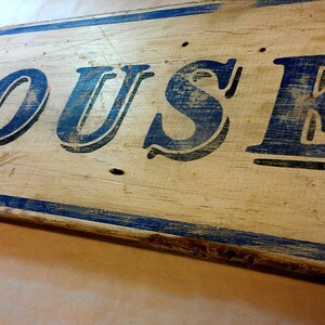Custom Boat House Wood Sign Hand Made Rustic Wooden Decor - Etsy
