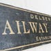 Custom Railway Station Wood Sign - Hand Made Wooden Antique Train Decor ...