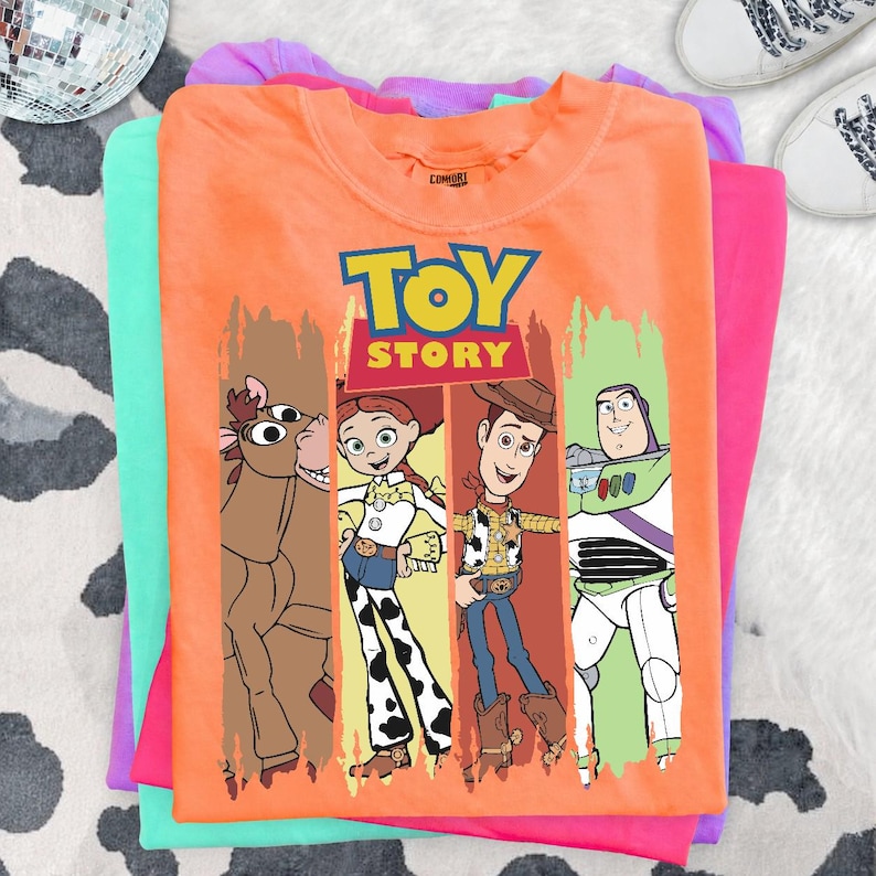 Cartoon Cowboy Space Hero Friends Bundle, Animated Movie Characters ...