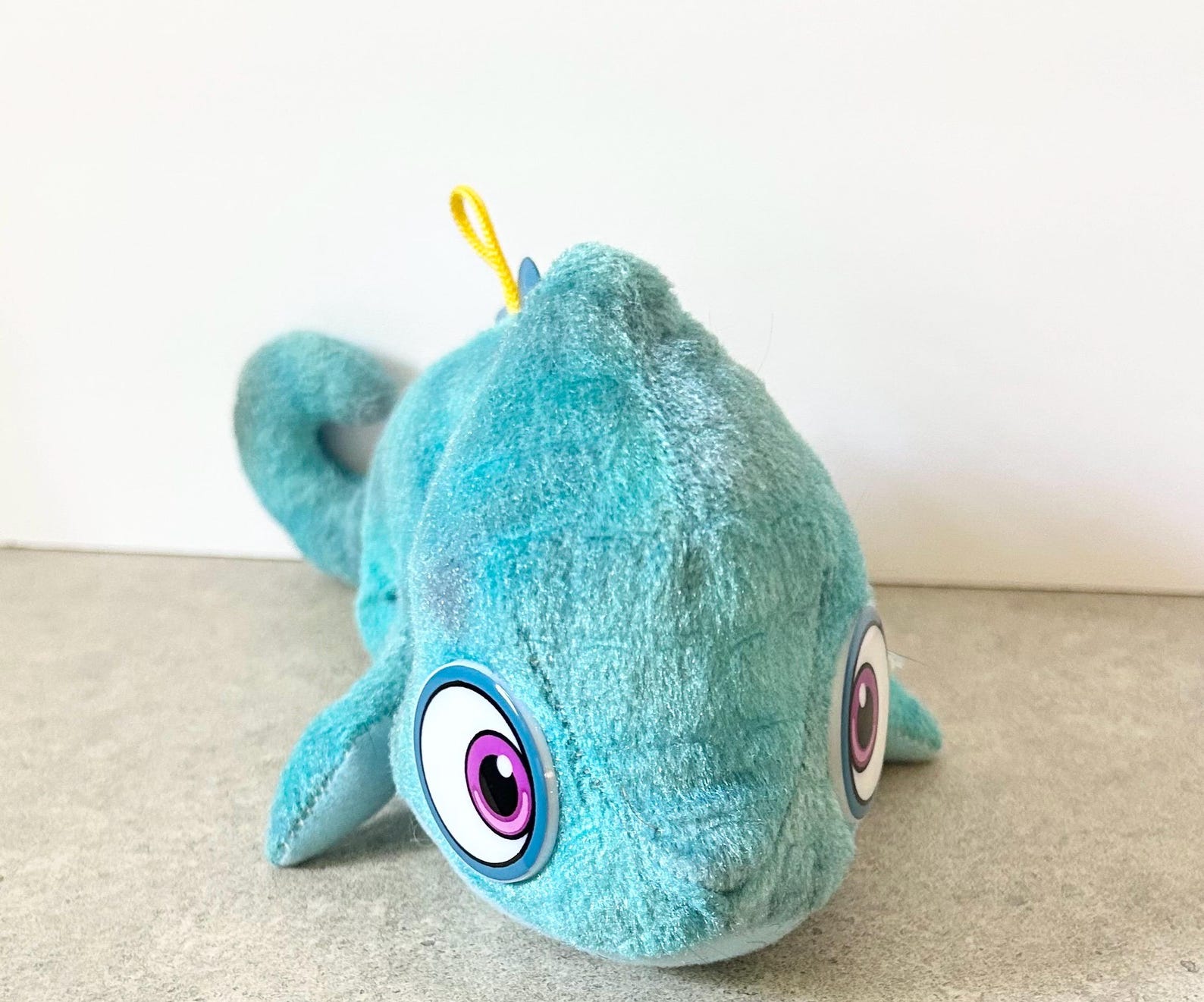 Teal Plush Fish Toy: Whimsical Stuffed Animal Pal G18 - Etsy