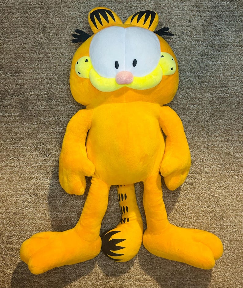 Garfield Kids Plush - Etsy