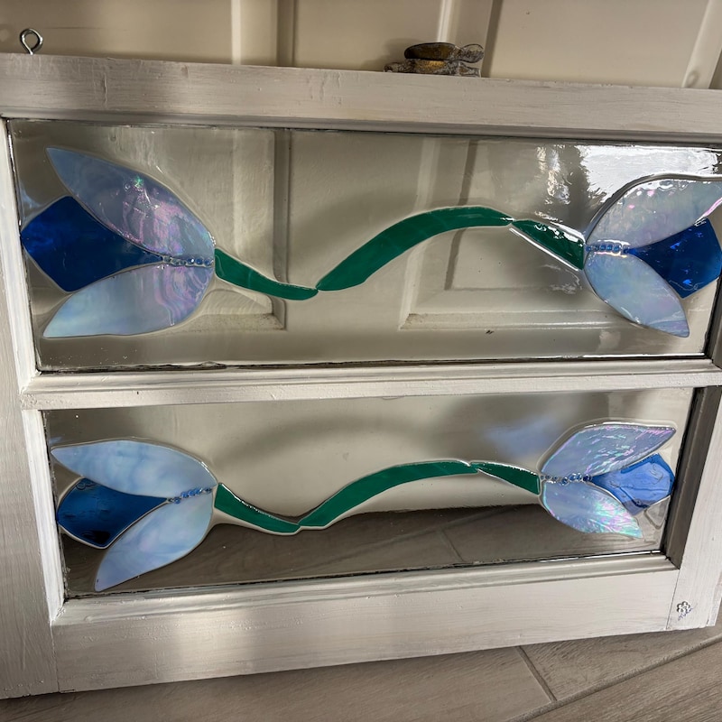 Stained Glass Transom Window - Etsy