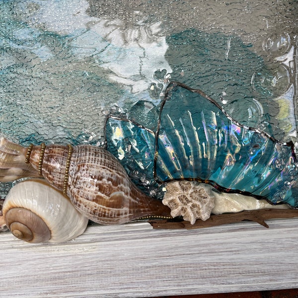 Beach Stained Glass - Etsy