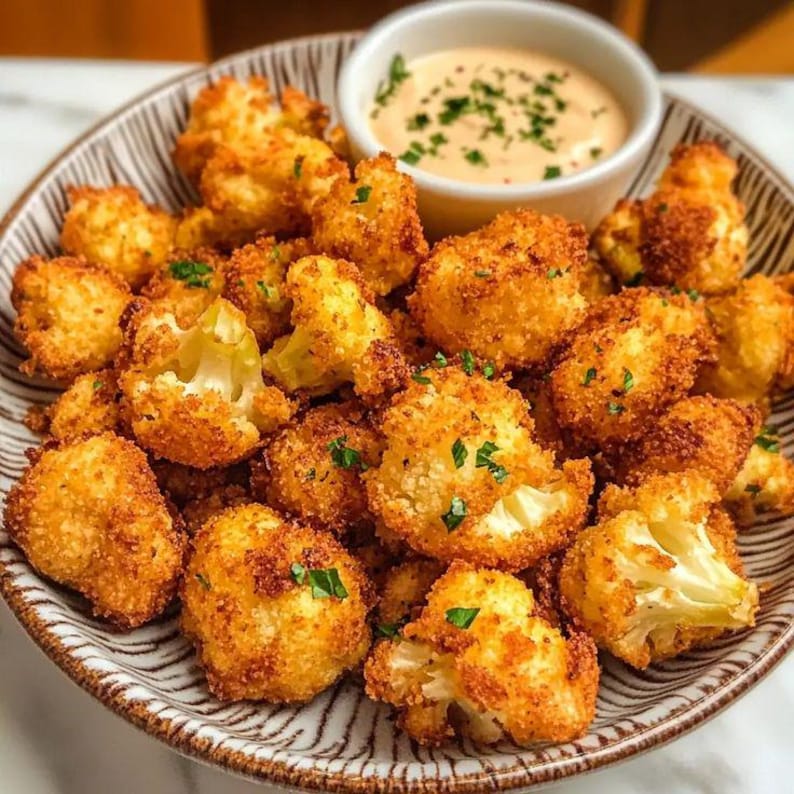 Crispy Cauliflower Bites Recipe | Easy Vegan Appetizer PDF - Etsy