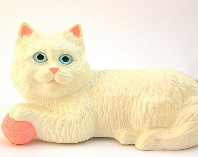 White Cat Telephone - Etsy