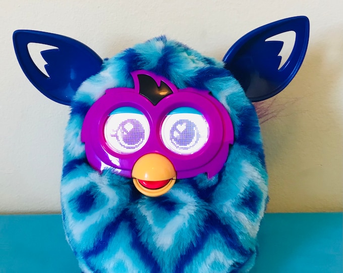 Vintage Blue Furby - Etsy