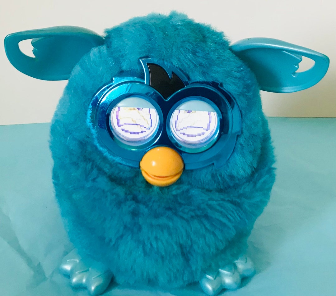 Turquoise Blue Furby - Etsy