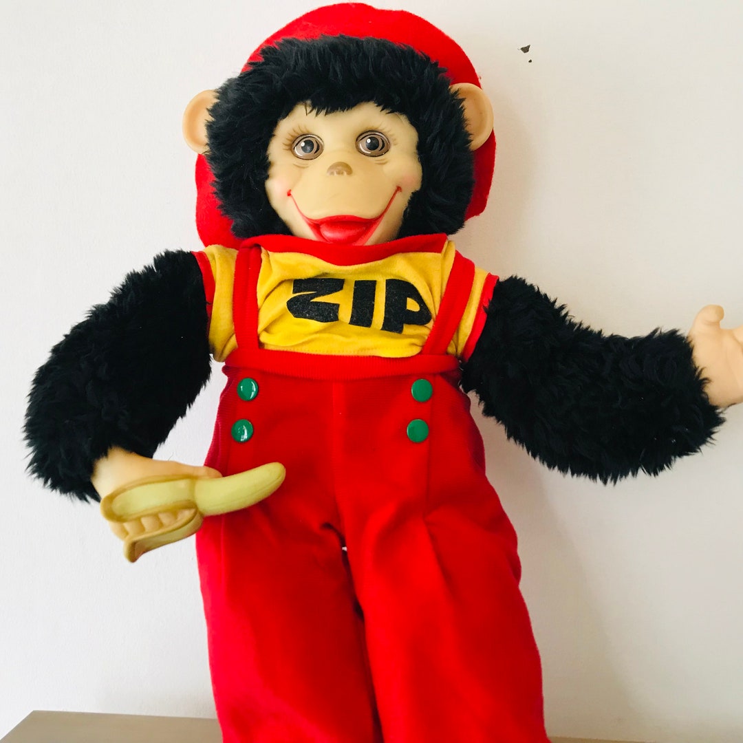 Zippy the Monkey Doll - Etsy