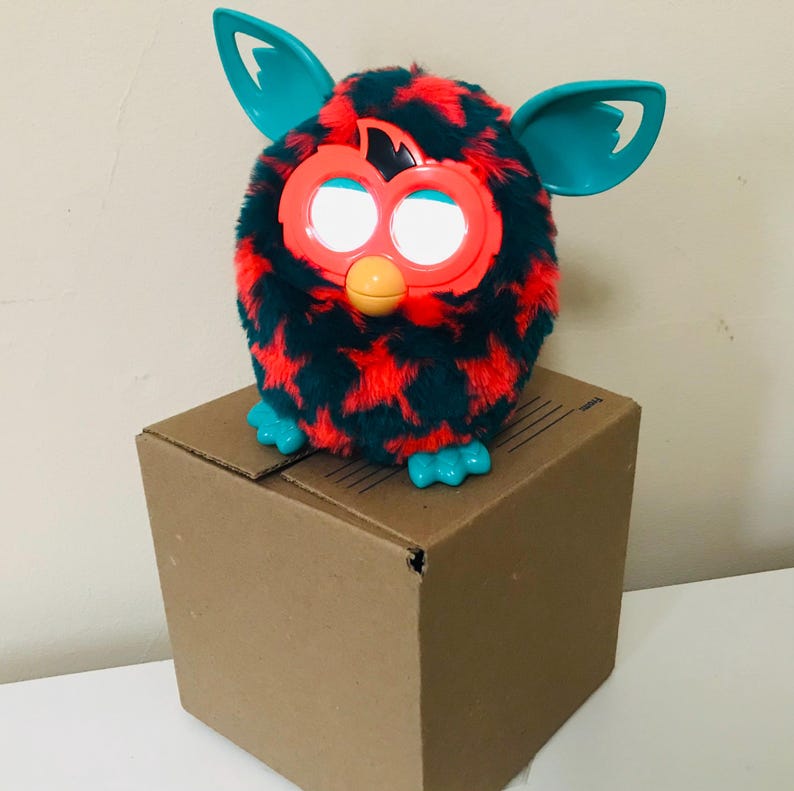 Vintage Blue Furby With Red Stars - Etsy
