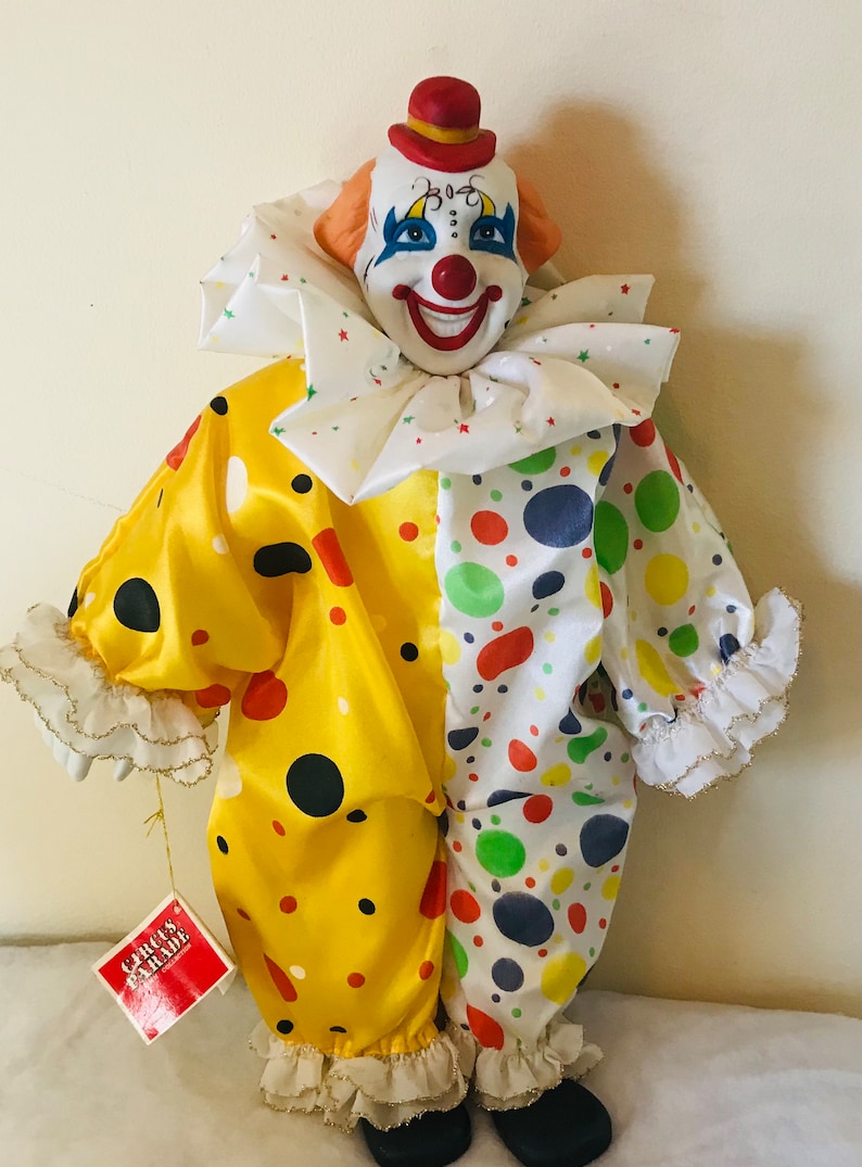 Circus Parade Clown Doll - Etsy