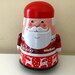 Roly Poly Santa Cookie Tin - Etsy