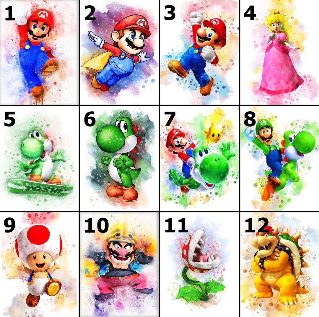 5D DIY Diamond Painting Kit Full Drill, Super Mario Bowser Video Game ...