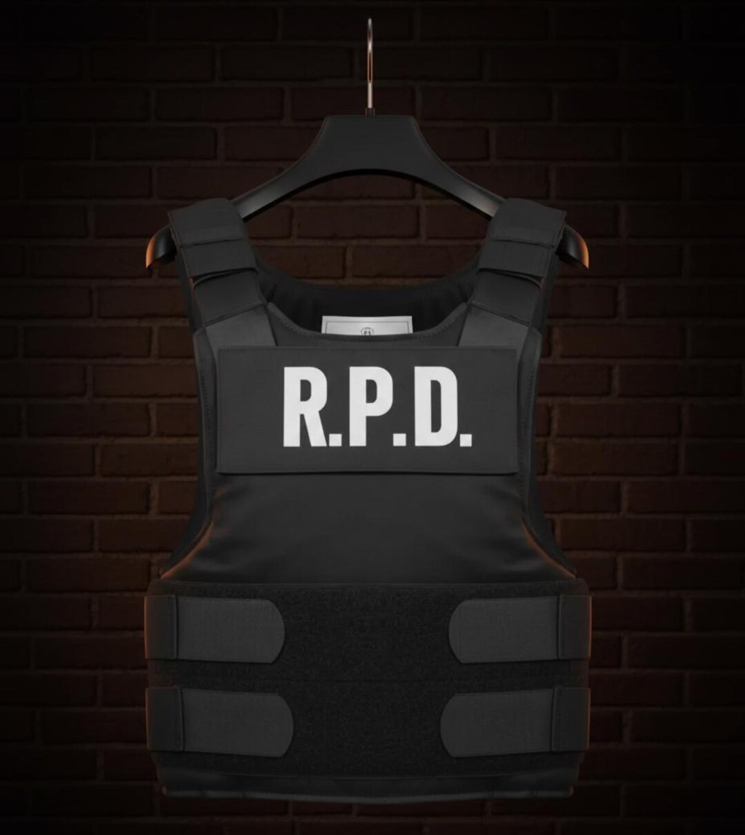 Leon S Kennedy RPD Black Tactical Vest Jacket – Resident Evil Inspired ...
