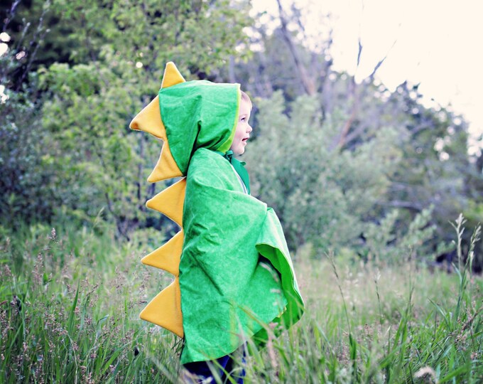 Dinosaur Cape Costume-halloween PRE-ORDER With Hood-toddler Girls or ...
