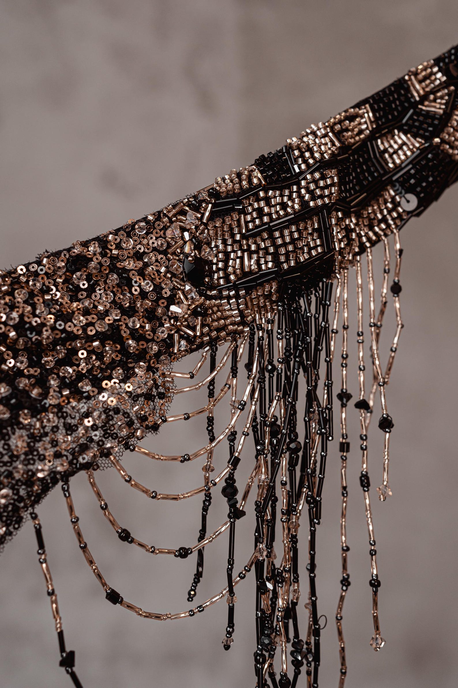Luxury Hand-embroidered Choker Necklace - Etsy