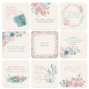 Waves of Positivity Affirmation Cards | Beach Themed Daily Affirmations ...