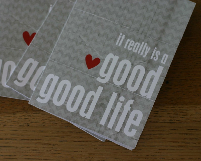 Good Good Life Greeting Card | Encouragement Card | Thinking of You ...