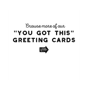 Inspirational Card Silver Lining Card Inspirational Typography Greeting ...
