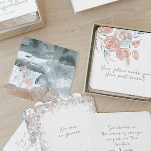 Waves of Positivity Affirmation Cards | Beach Themed Daily Affirmations ...