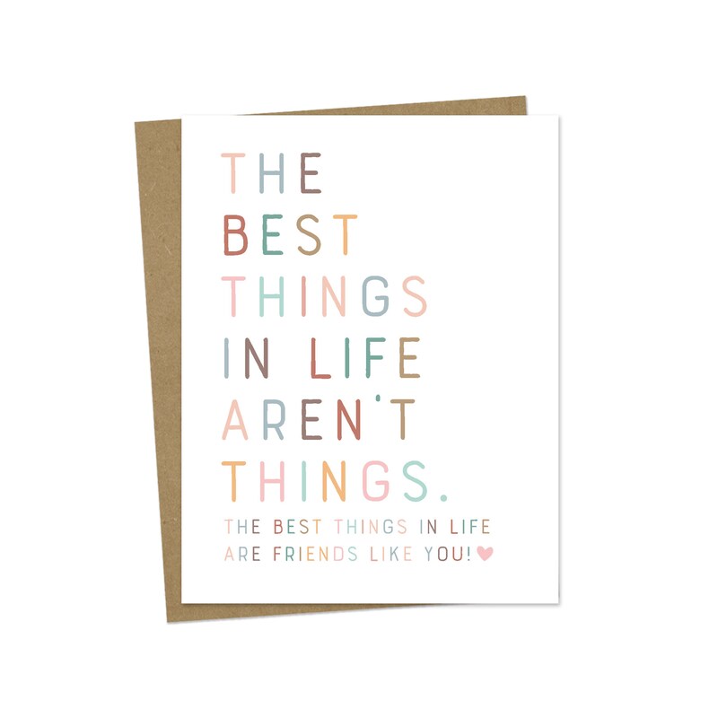 Best Friend Card - Etsy