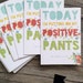 Inspirational Positive Pants Funny Greeting Card Snarky Funny Greeting ...