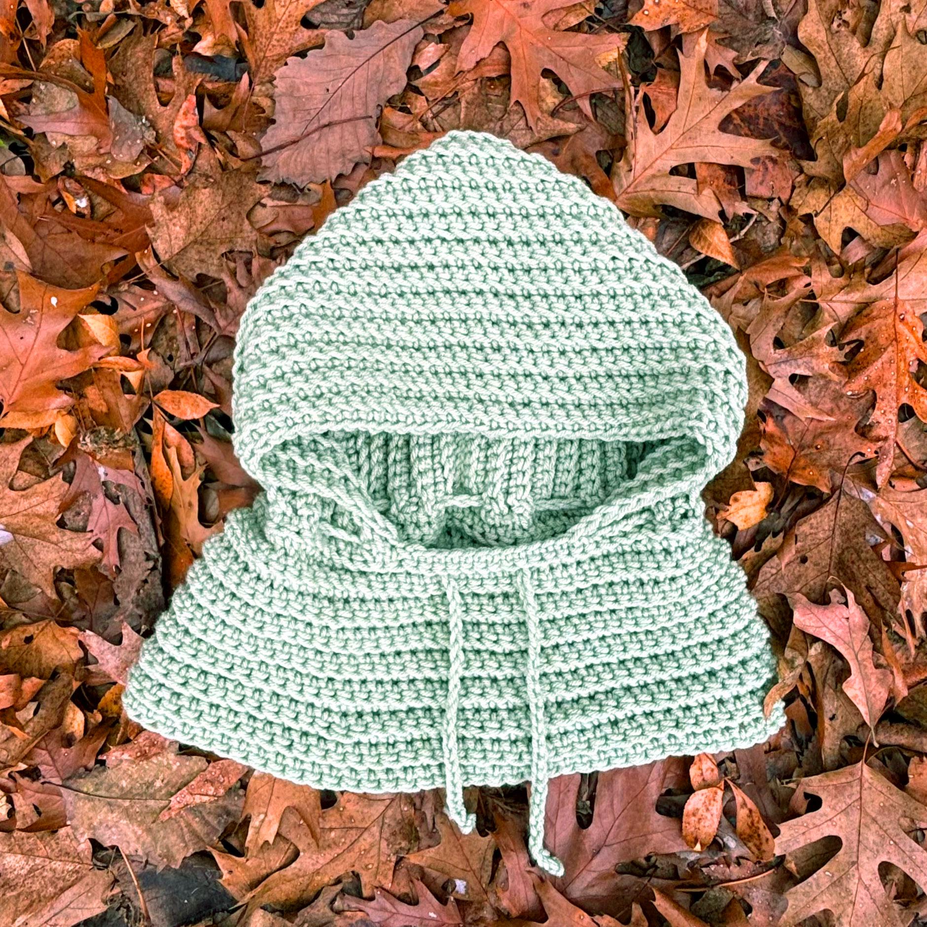 Crochet Hood Pattern Hooded Cowl Scarf – Everhood, Easy and Quick ...