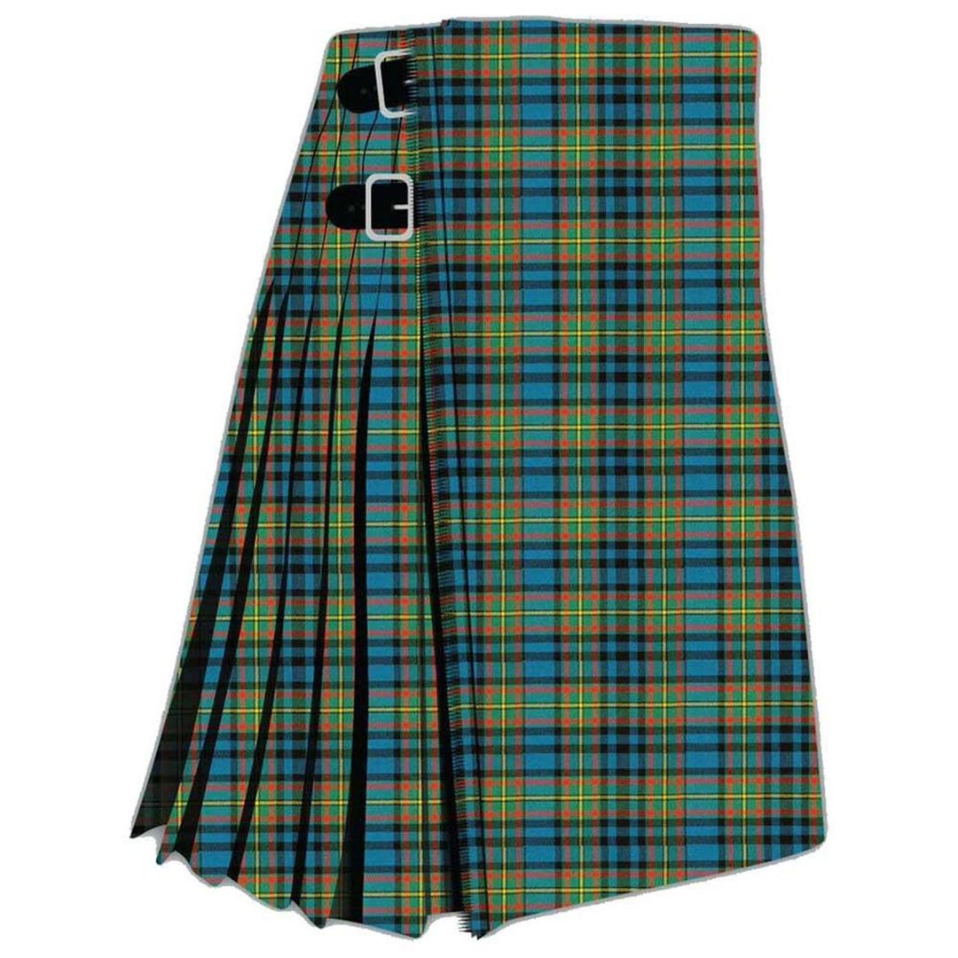 Handmade Gillies Old Ancient Tartan Kilt: Traditional Scottish Highland ...