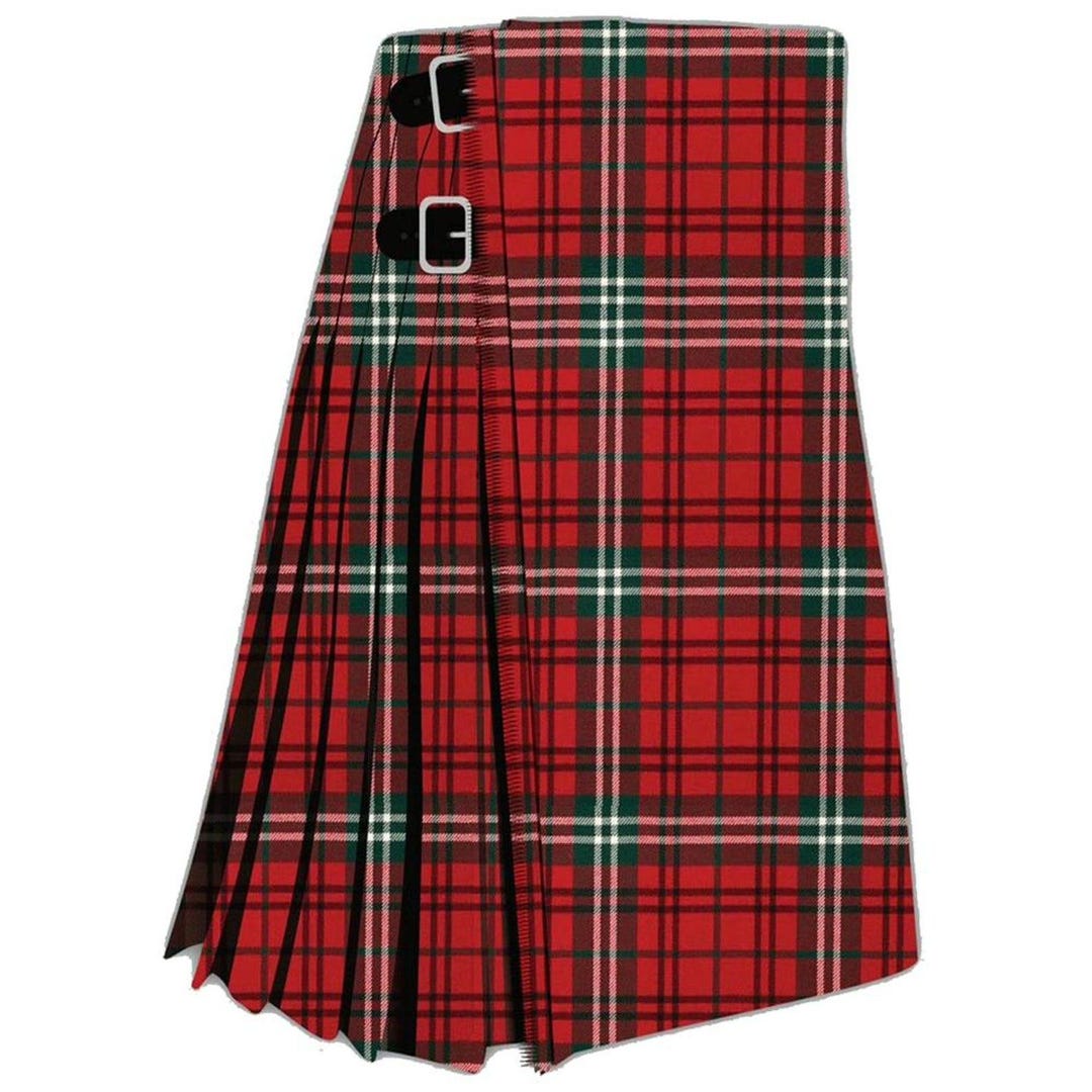 Clan Handmade Morrison Red Modern Tartan Kilt: Traditional Scottish ...