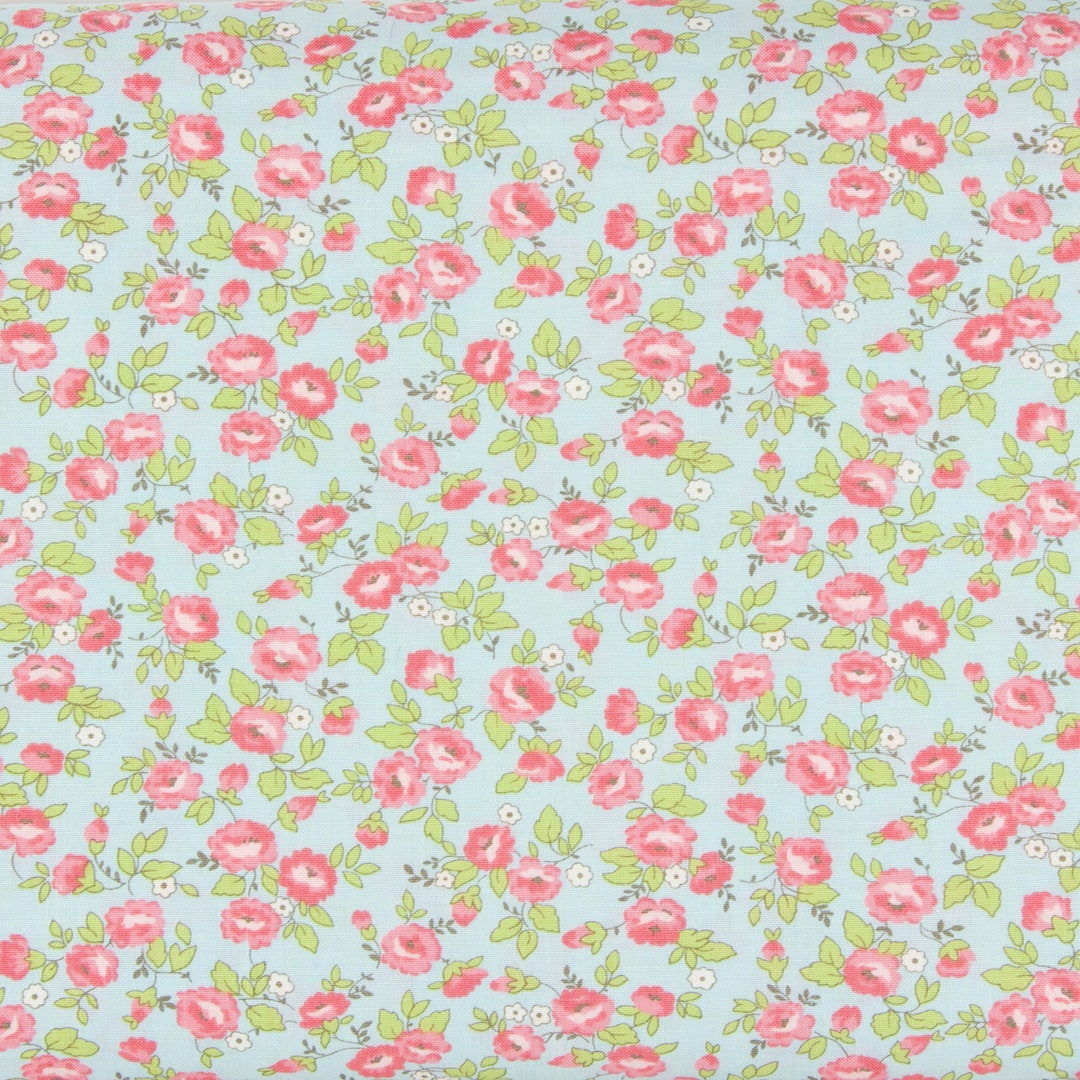 BRENDA RIDDLE Finnegan 18681-12, Small Print Floral Fabric, Moda Fabric ...