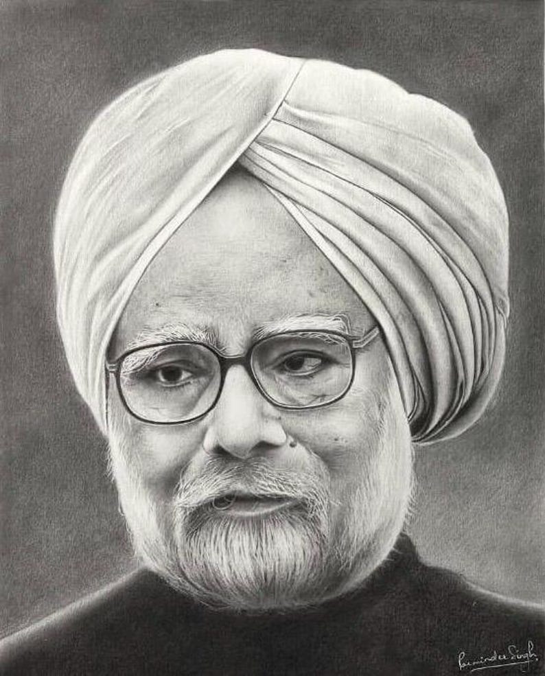 Custom Graphite Portrait Drawing From Photo | Realistic Black and White ...
