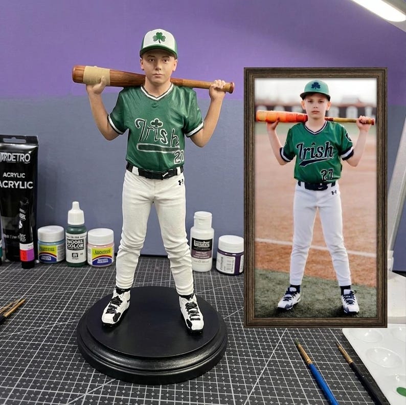 Handmade Statue of Yourself From Pictures, Personalized 3d Printed ...