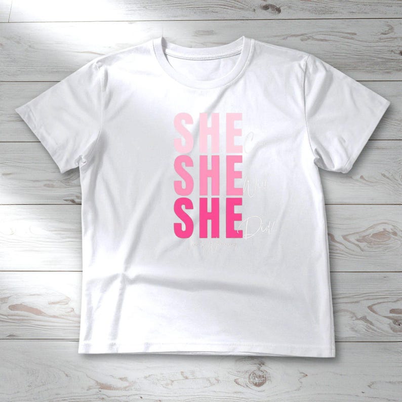 She is SVG\ Inspirational Quote SVG\ Motivational Woman Design ...