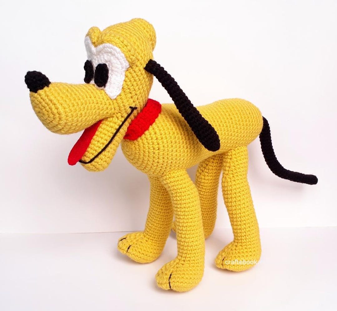 Crochet English Pattern PDF- Pluto Disney Amigurumi Ebook - Etsy