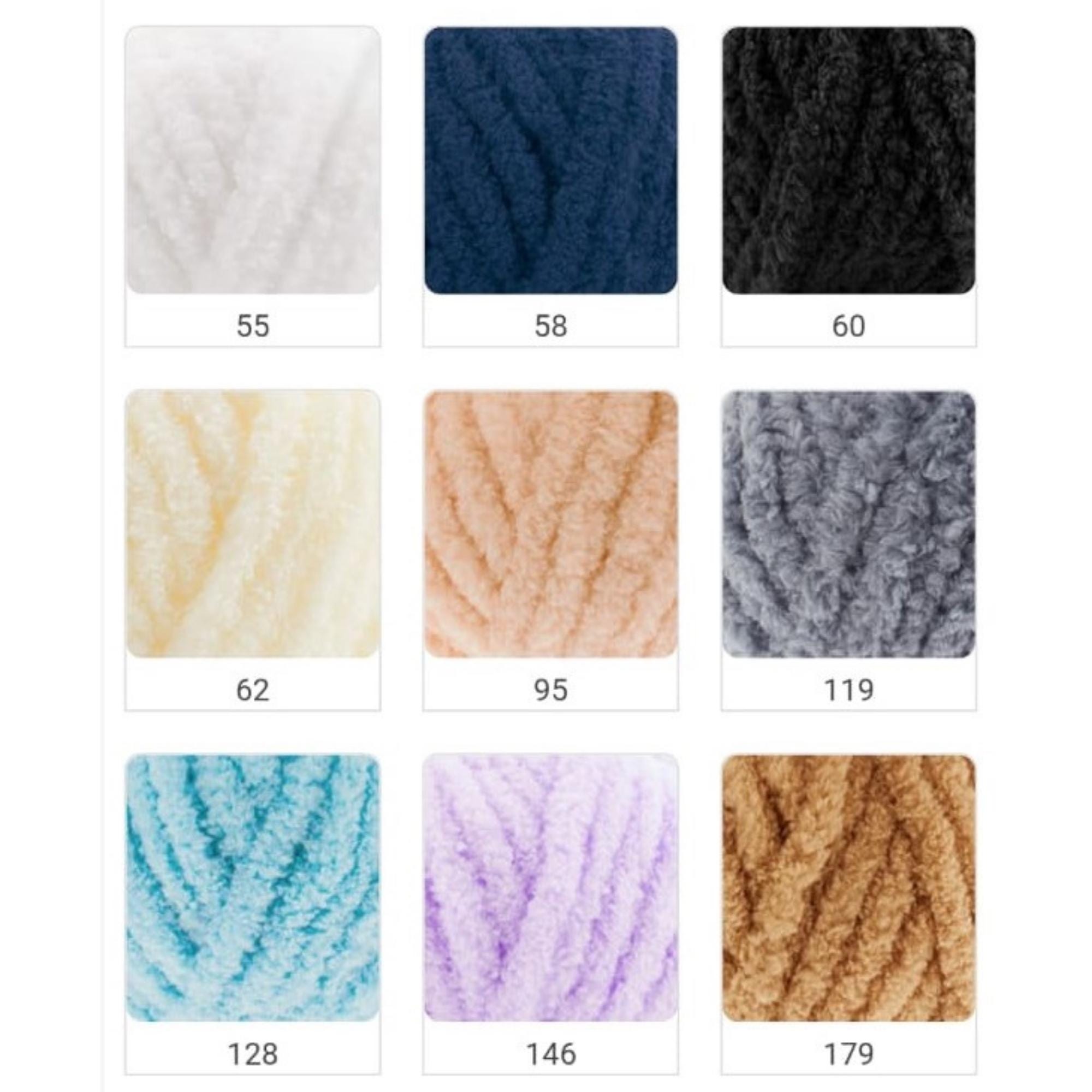 Alize Softy Mega Yarn: Jumbo Fluffy Yarn for Amigurumi, Blankets ...