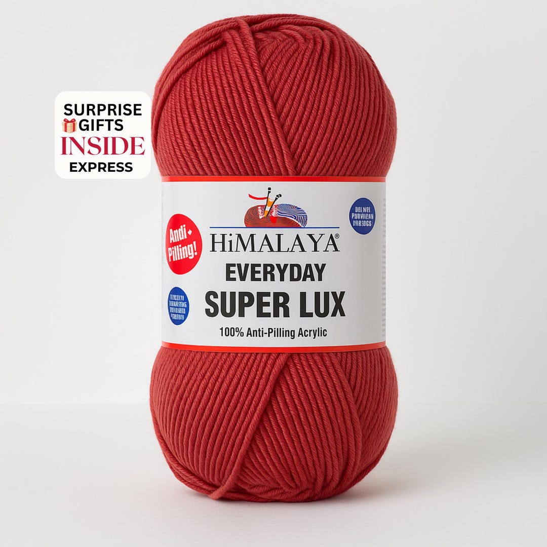 Himalaya Everyday Super Lux: Soft Anti-pilling Acrylic Yarn for All ...