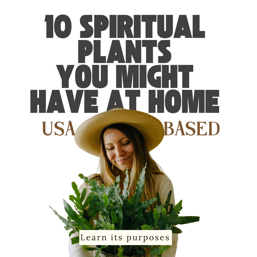 10 Spiritual Plants You Might Have at Home Plants Use Guide E-book ...