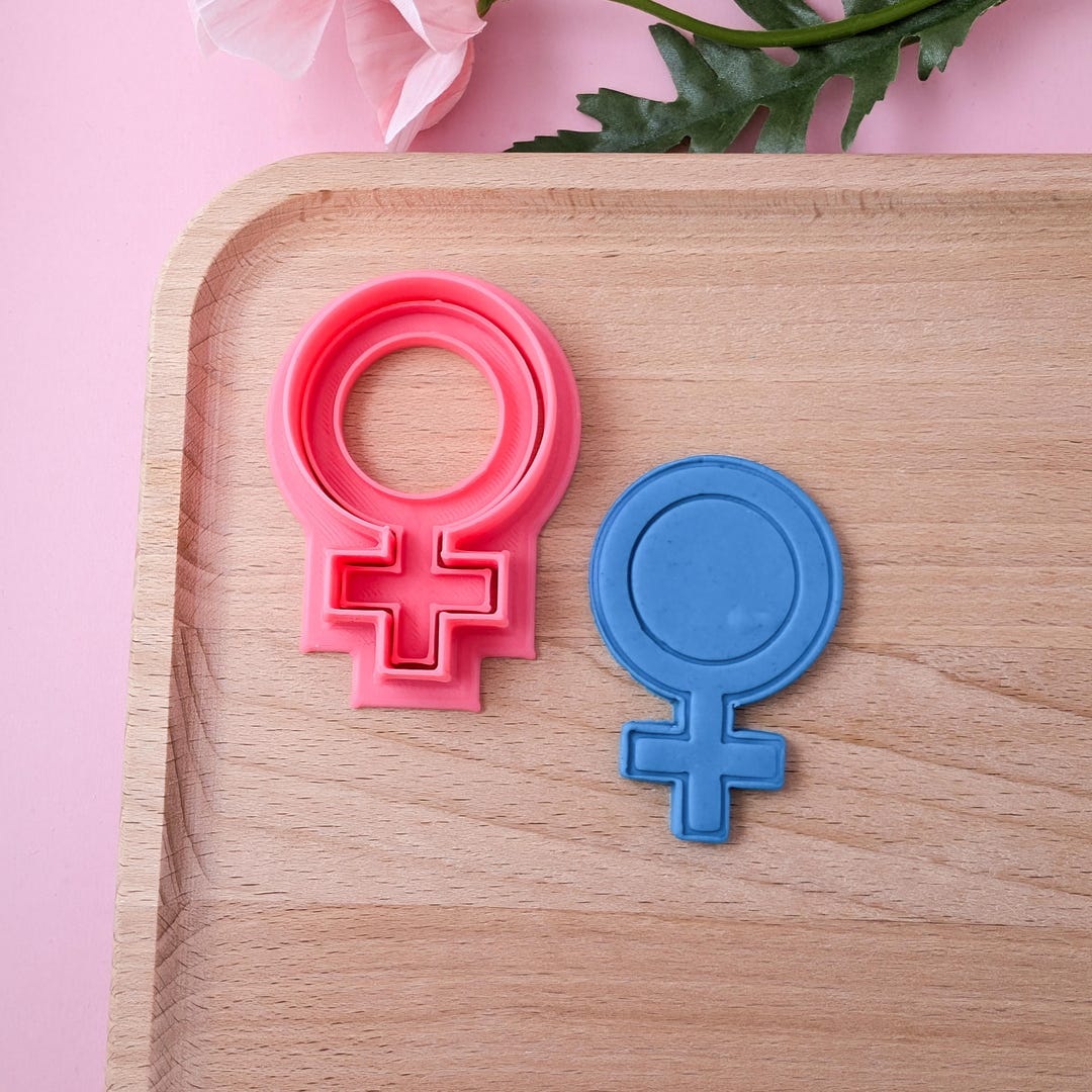 Female Symbol Cookie Cutter and Stamp - Etsy