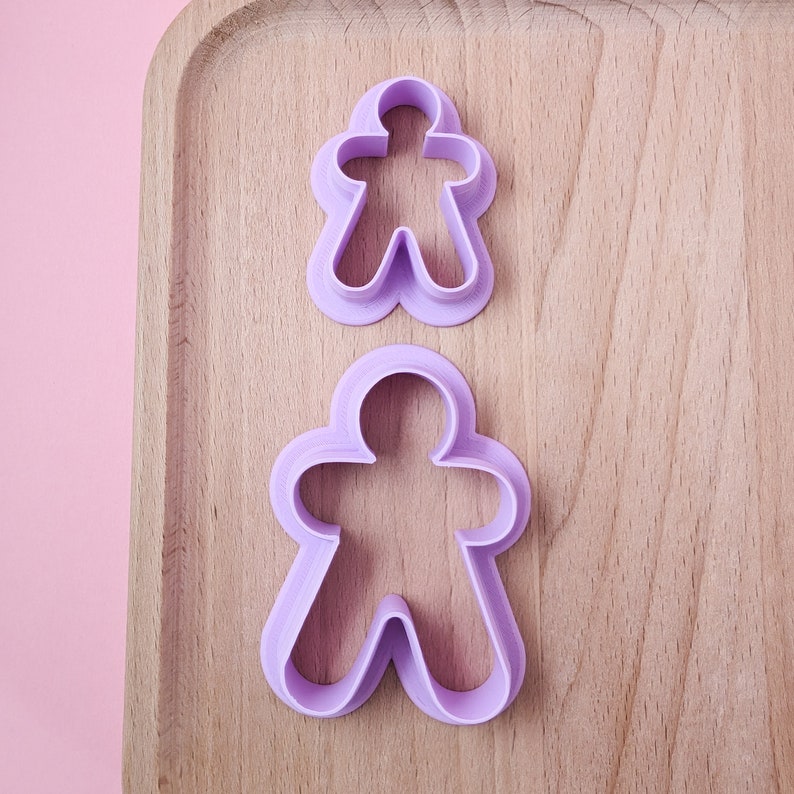 Classic Gingerbread Man Cookie Cutter, Clay Pottery Tool, Christmas ...