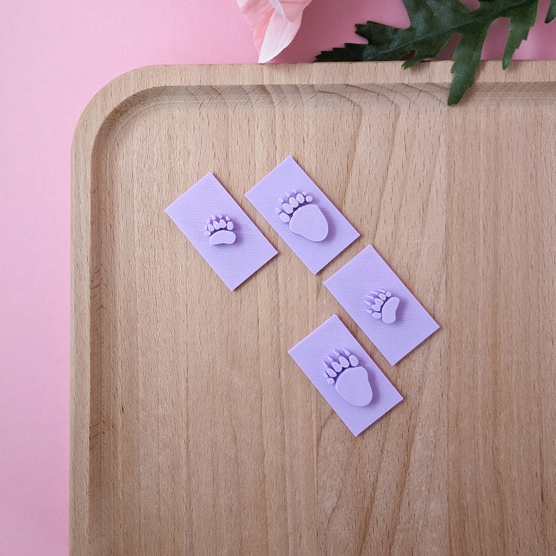 Footprint Stamp - Etsy