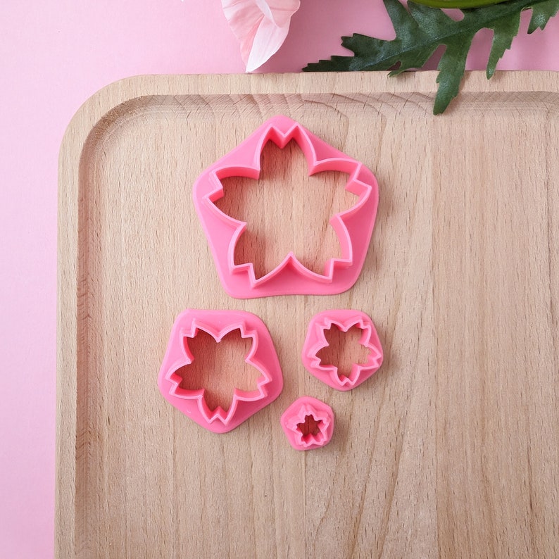 Sakura Cookie Cutter, Cherry Blossom Clay Cutter, Pottery Tool - Etsy