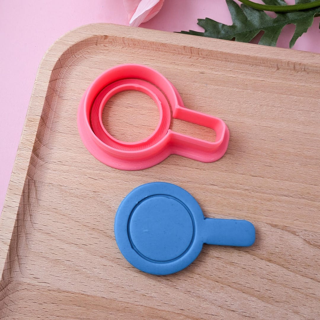 Magnifying Glass Cookie Cutter and Stamp - Etsy