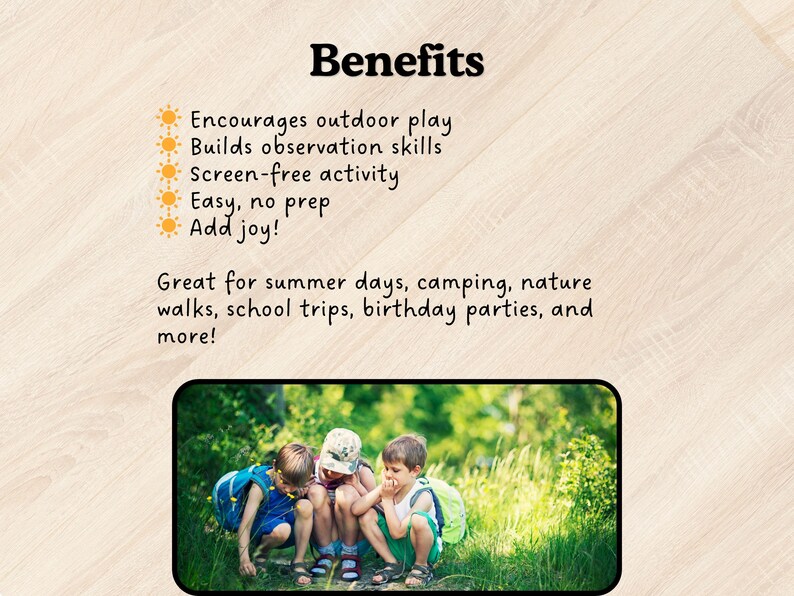 Nature Scavenger Hunt Printable for Kids | Outdoor Activity Worksheet ...