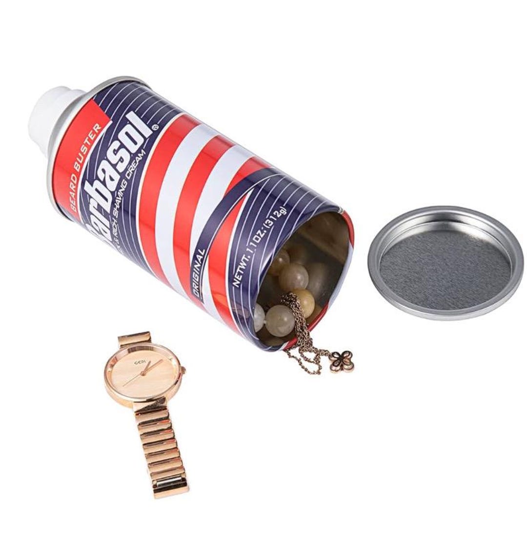 Barbasol Diversion Safe: Hidden Stash Can - Secret Compartment - Etsy