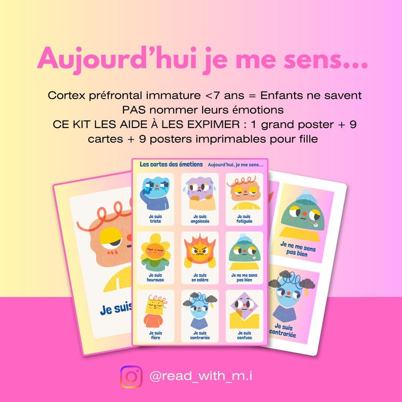 Girls' Emotions Kit (printable PDF) – Name, Calm - Etsy