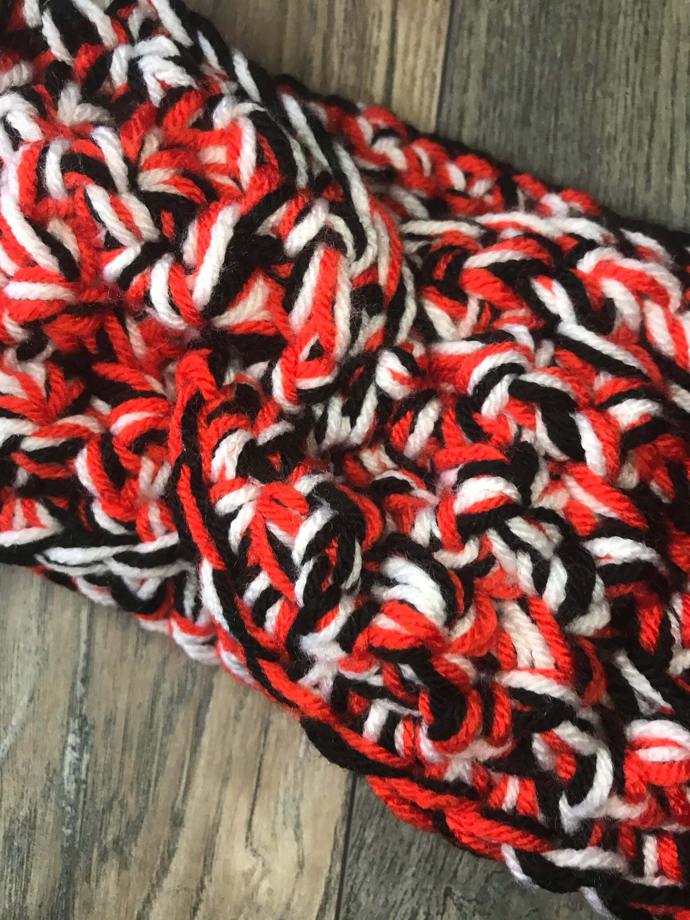 Cincinnati Football Team Ear Warmer Headband, Black White Orange ...