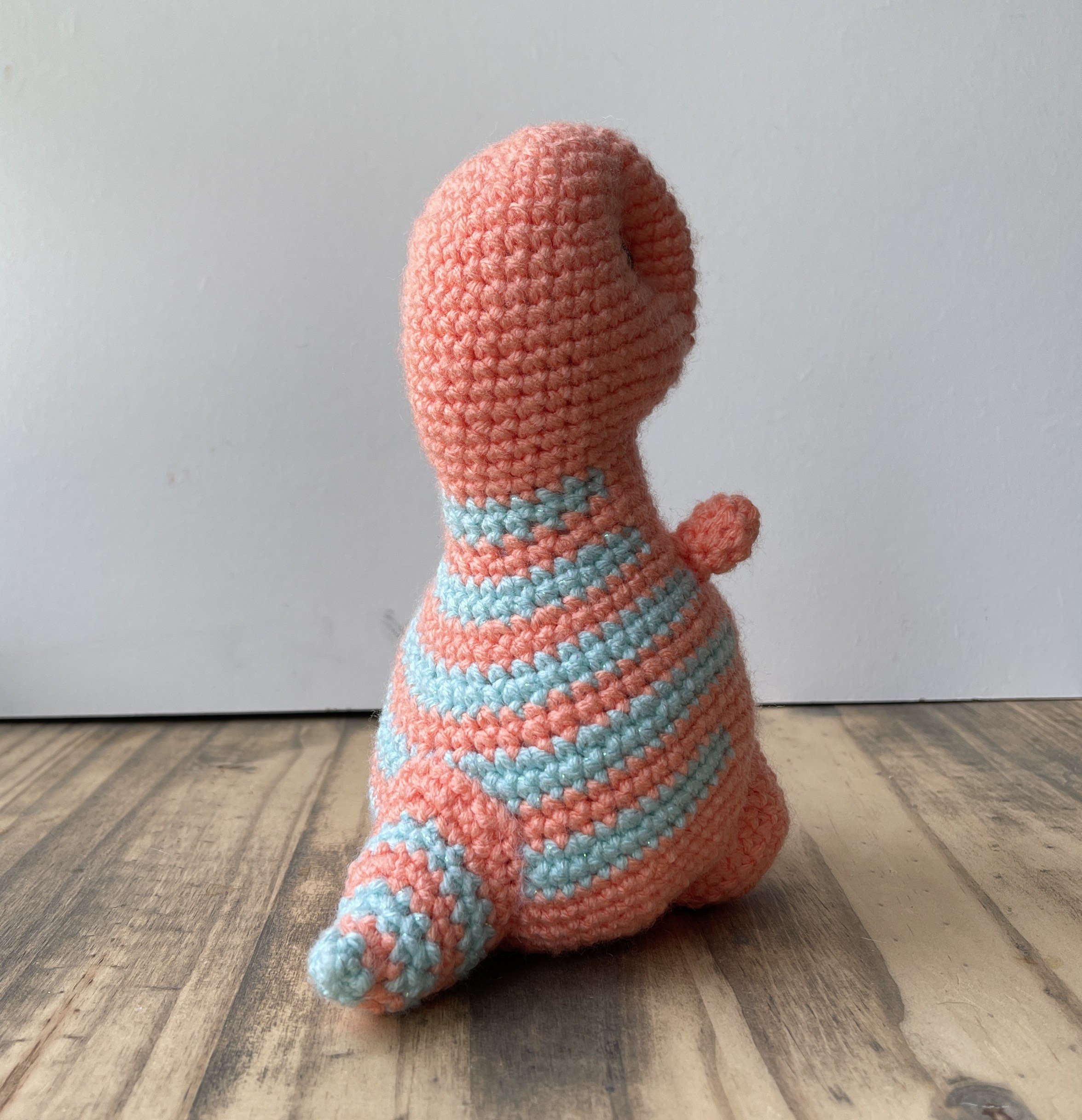 Crochet Dinosaur Plush Stuffed Animal Gift, Trex Plush, Ready to Ship ...